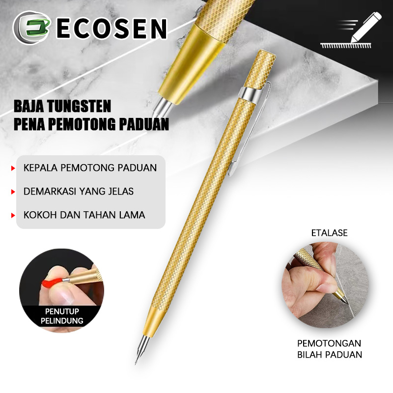 Jual Super Alat PEN Scribe Penanda Pengukur Diamond Logam Metal kaca ...