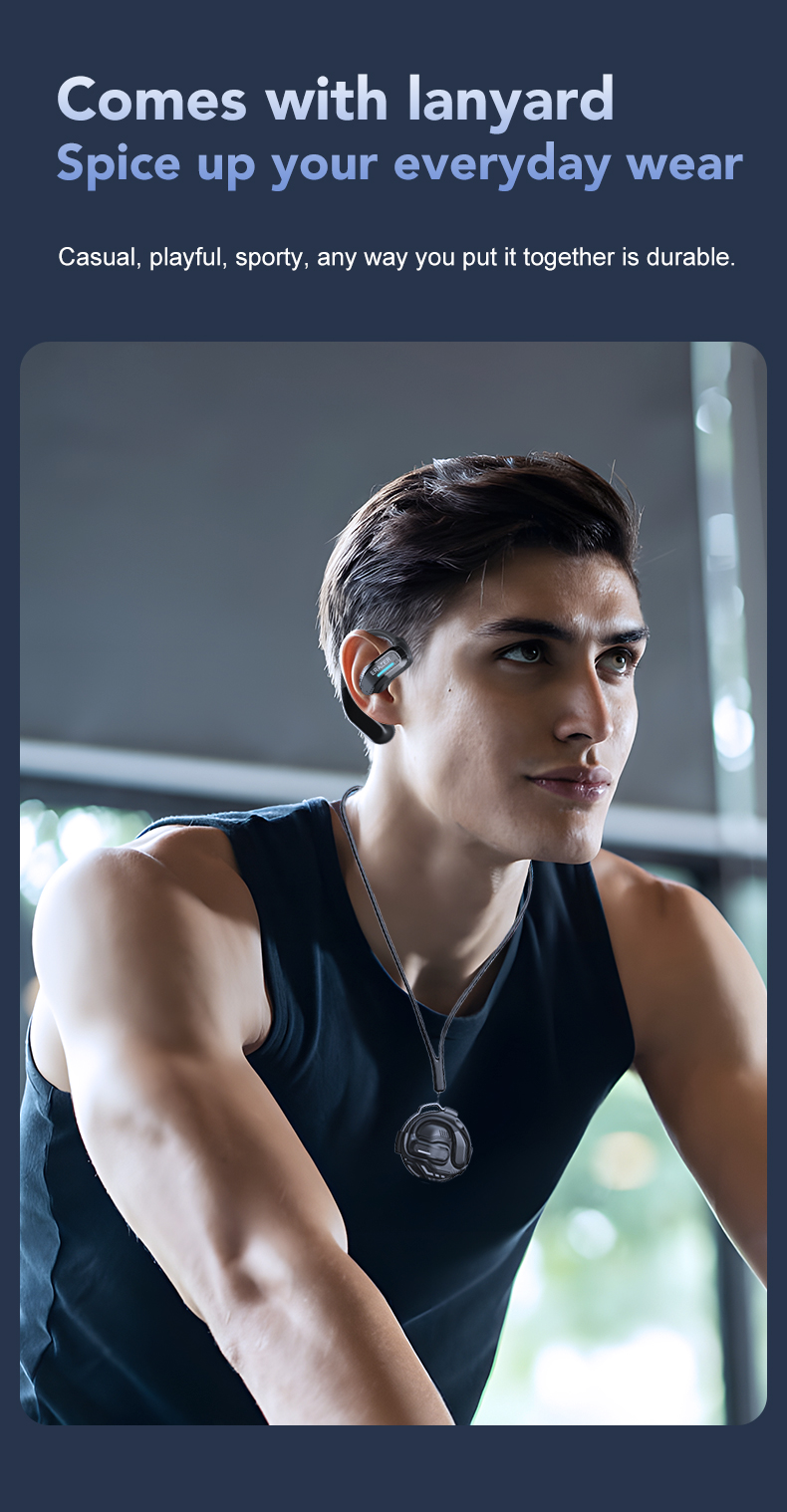 Jual ZNP X Lenovo Erazer X8 OWS TWS Bluetooth 5.4 Gaming Open Ear ...