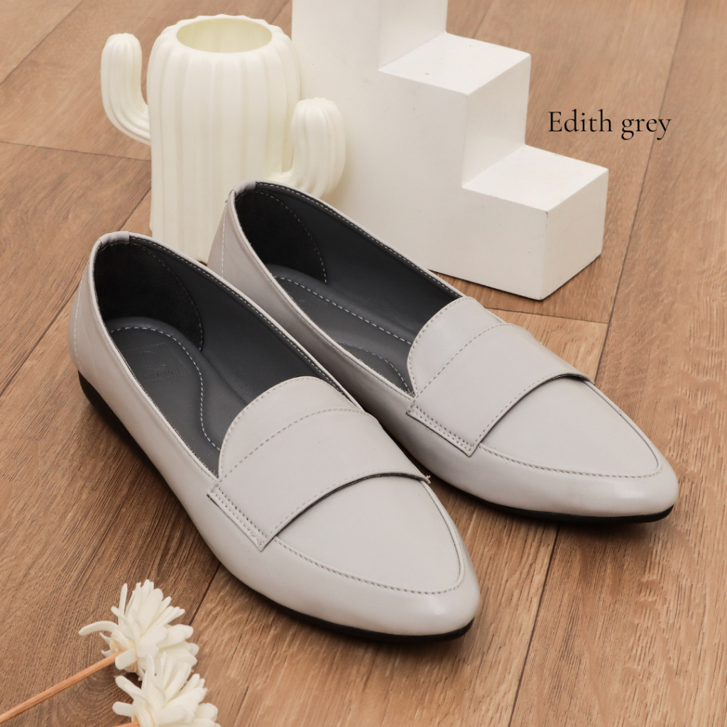 Jual QUINCE Edith Sepatu Basic Flat Shoes Wanita | Shopee Indonesia
