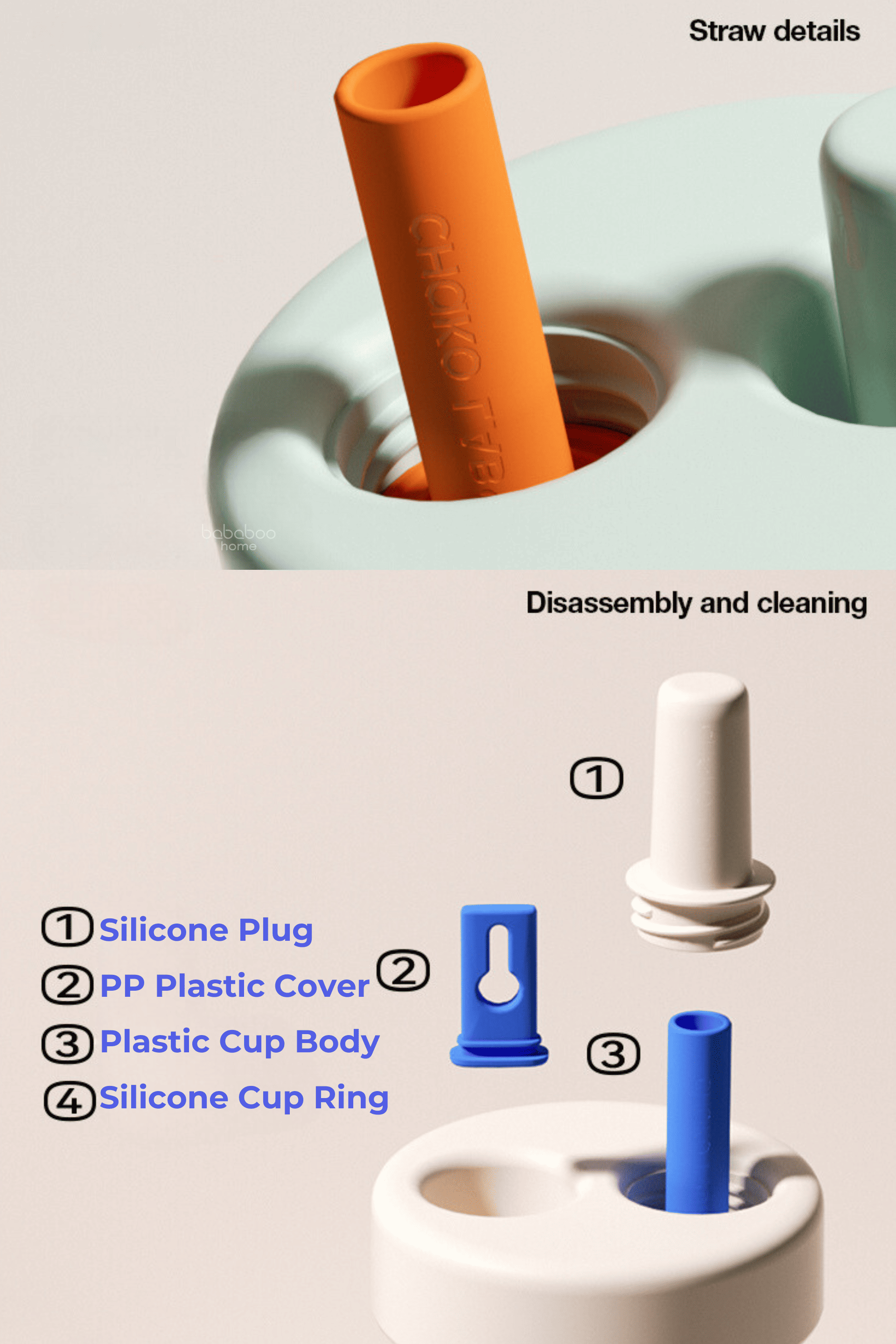 Jual CHAKO LAB Bobo Tritan Cup 450 ml Chakolab | Shopee Indonesia