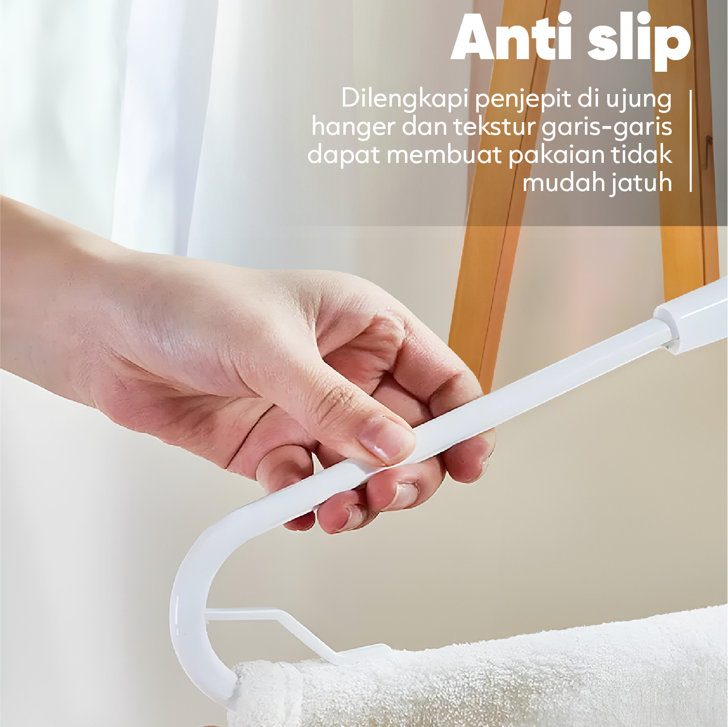 Jual Pandaoma Hanger Tarik Gantungan Baju Tarik Hanger Handuk Hanger ...