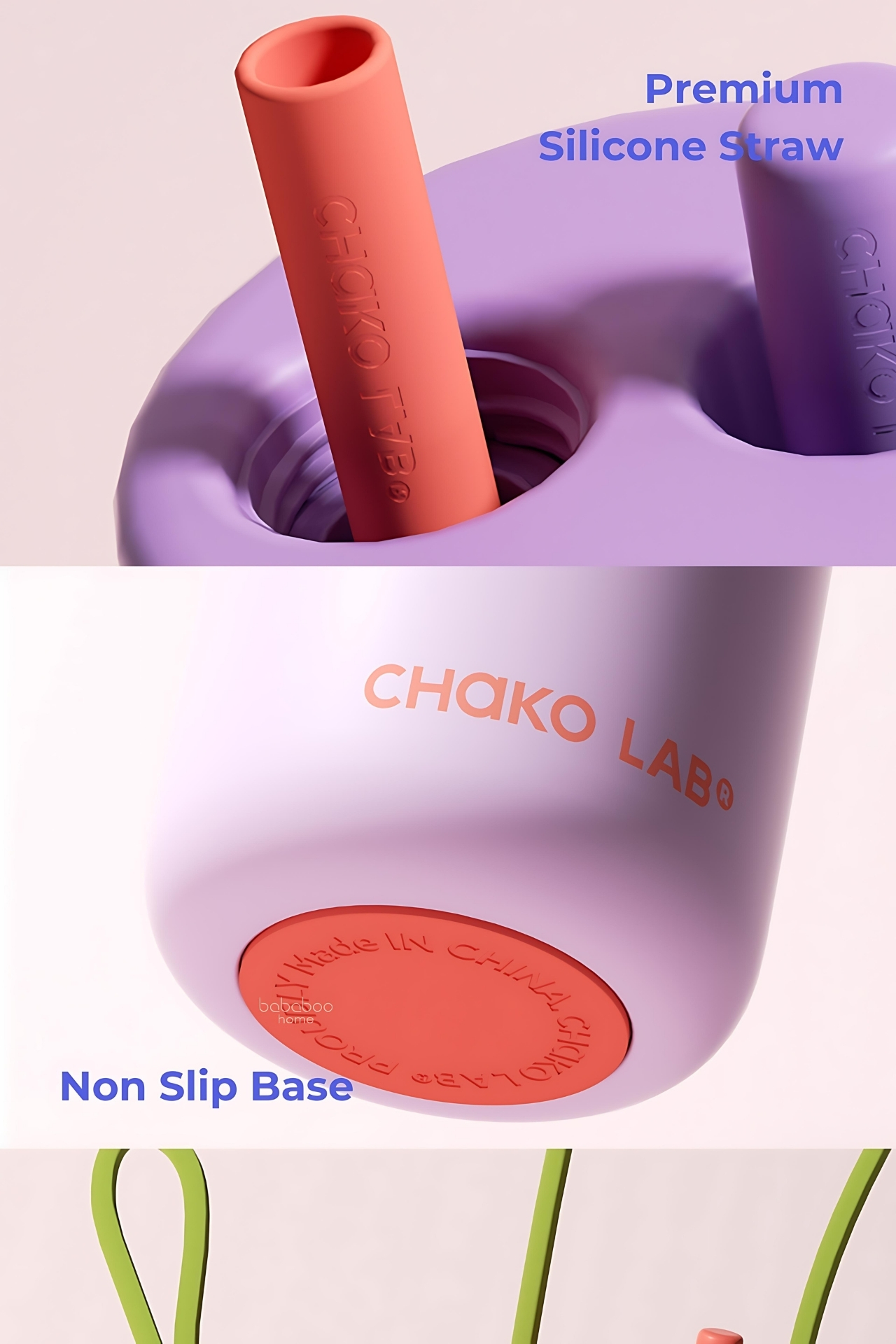 Jual CHAKO LAB BOBO Vacuum Cup Insulated Thermos 485ml - Pistachio ...
