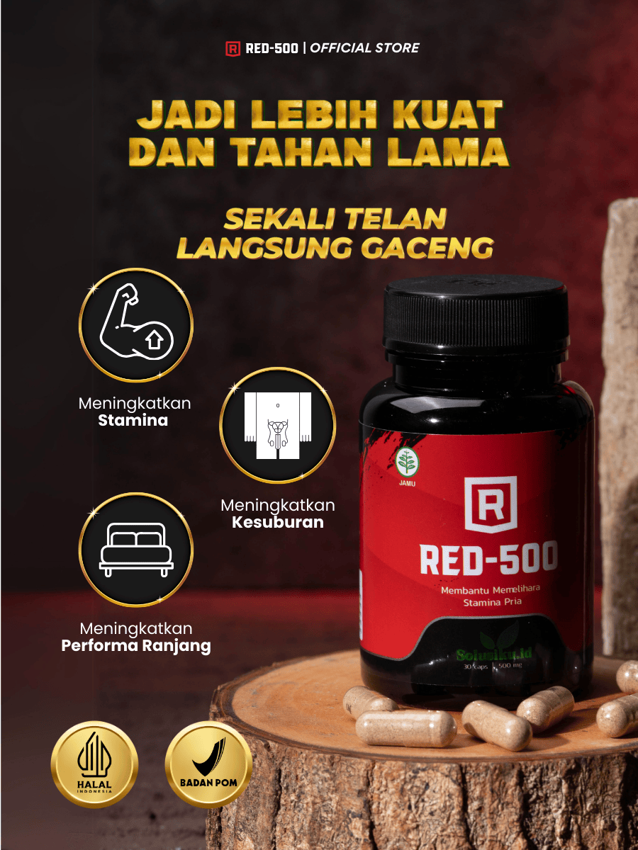 Jual RED-500 Suplemen Obat Kuat Perkasa Pria Gratis E-Book Kamasutra | Shopee Indonesia