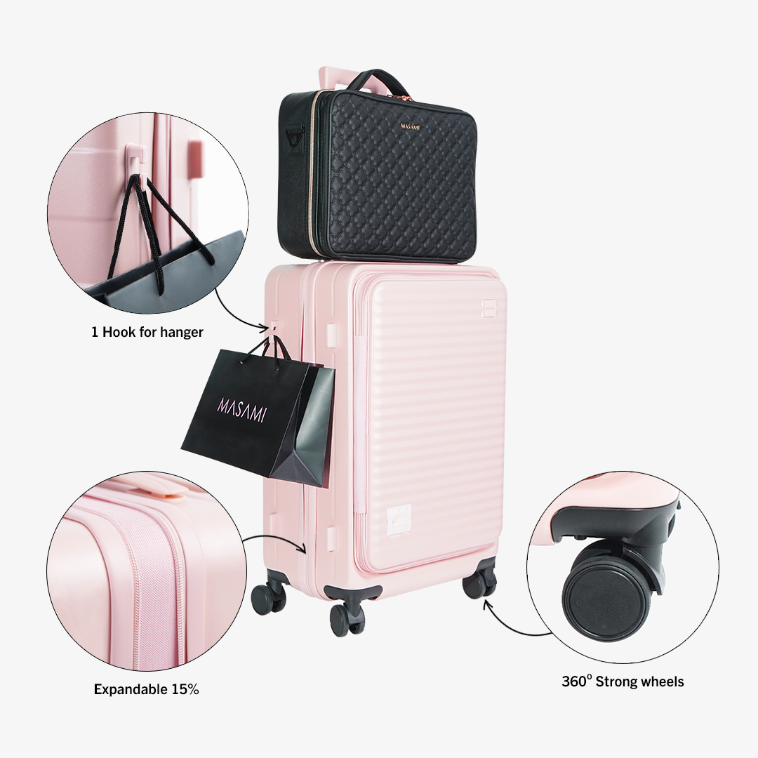 Jual Masami 20 - 24 Inch Glam-Go Luggage / Koper Anti Baret / Koper ...