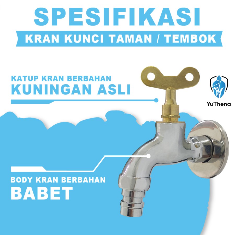Jual Kunci Kran Air Kran Taman Kunci Keran Taman Gembok YuThena ...
