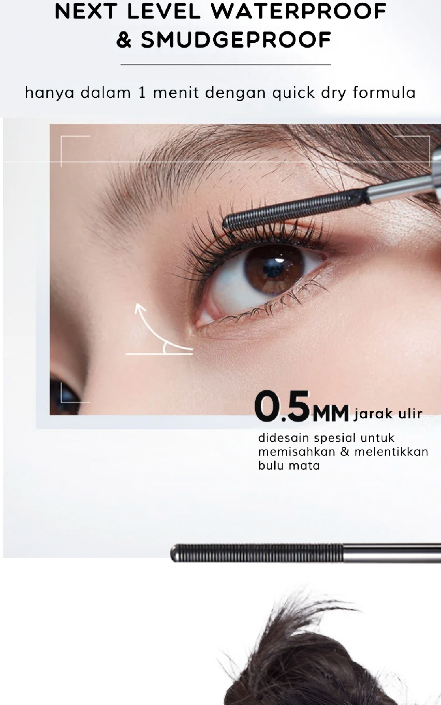 Jual (BEST SELLER) Judydoll Fine Curling Mascara (Maskara Besi ...