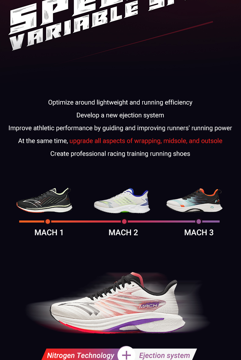 Jual ANTA Mach 4 Sepatu Lari Pria Sepatu Running Pria Sepatu ...