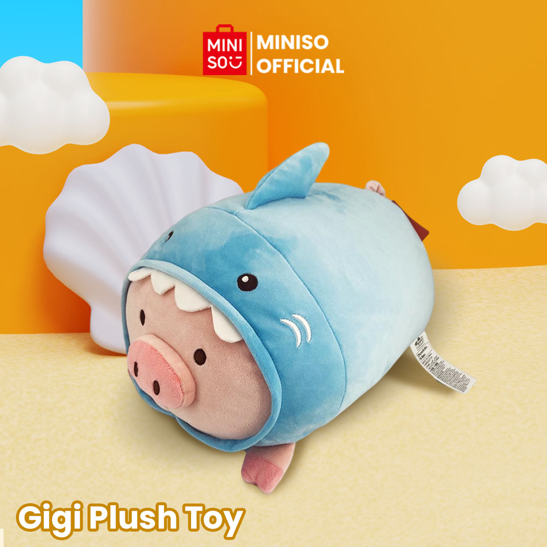 Jual Miniso Boneka Gigi Plush Toy Mainan Mewah Bentuk lucu 13in. Gigi ...