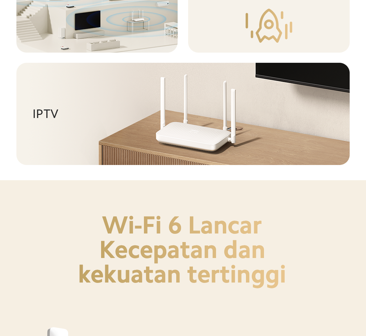 Jual Xiaomi Router AX1500 | Wi-Fi 6 Konektivitas Era Baru | Jaringan ...