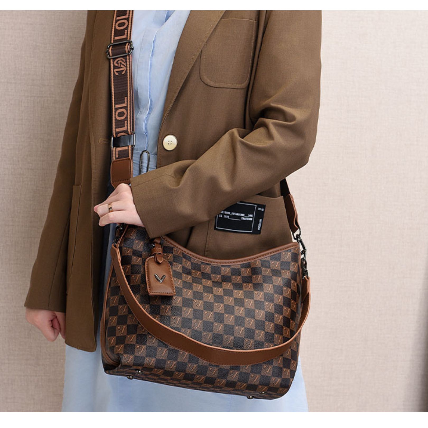 Jual LOLOL Fashion Tas Selempang Wanita Tote Wanita Totebag Perempuan ...