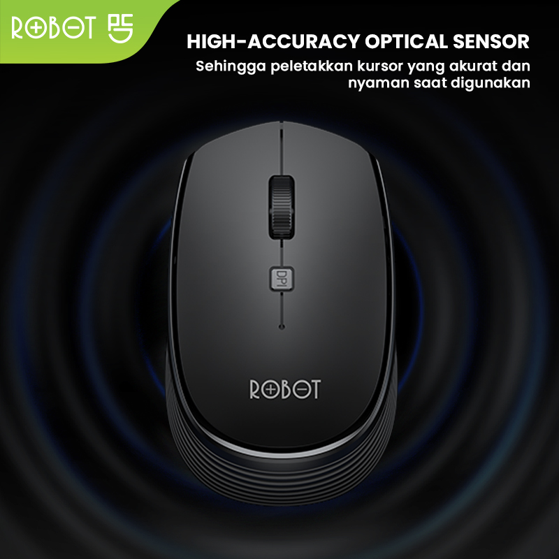 Jual ROBOT Portable Wireless Set Combo Keyboard and Mouse KM3100 ...