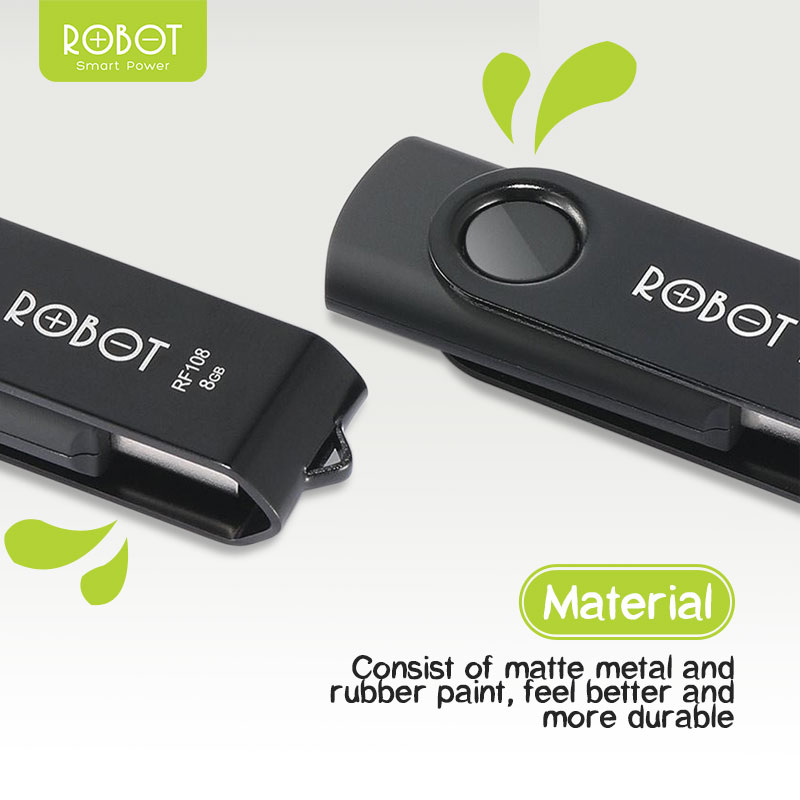 Jual ROBOT FlashDisk FlashDrive Penyimpanan Data New Rotatable U-Disk ...