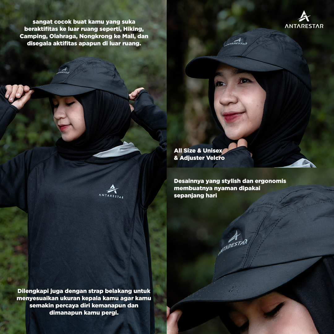 Jual ANTARESTAR Official - Topi Running Topi Drymax Pria Wanita Topi ...