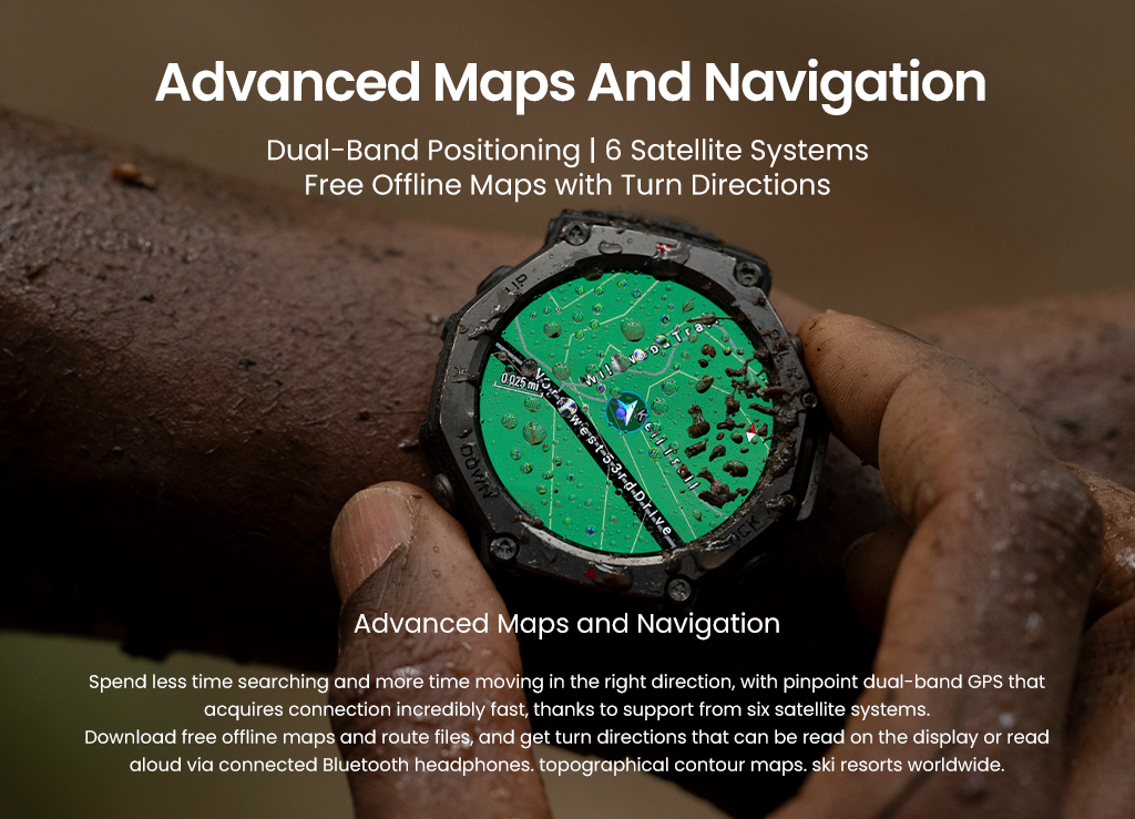 Jual Amazfit T-Rex 3 48mm | Baterai Hingga 20 Hari | 177 Mode Olahraga ...