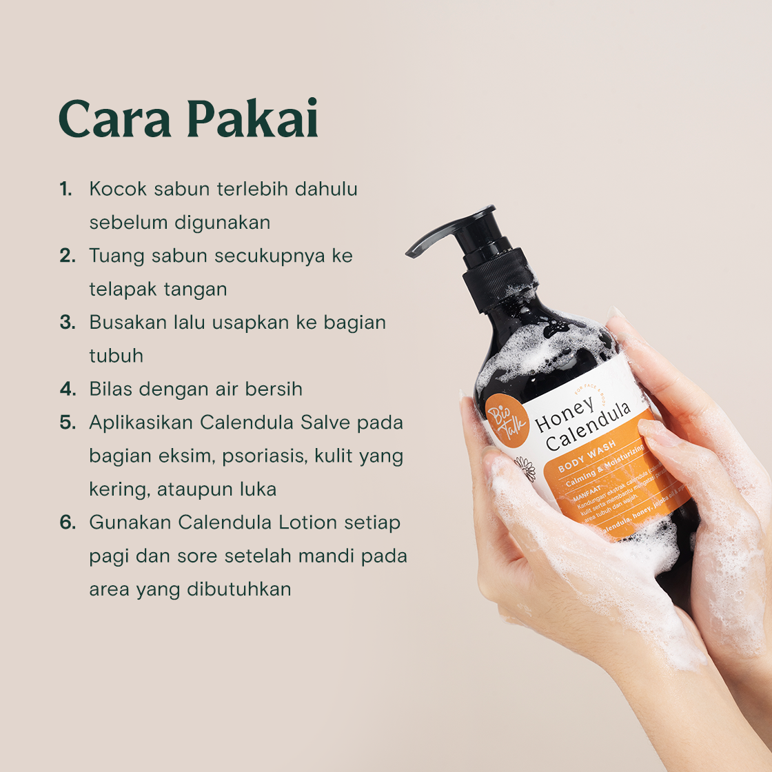 Jual Biotalk Bundle Eczema Psoriasis - Extra Calming | No SLS/SLES | Steroid Free | Sabun Mandi ...