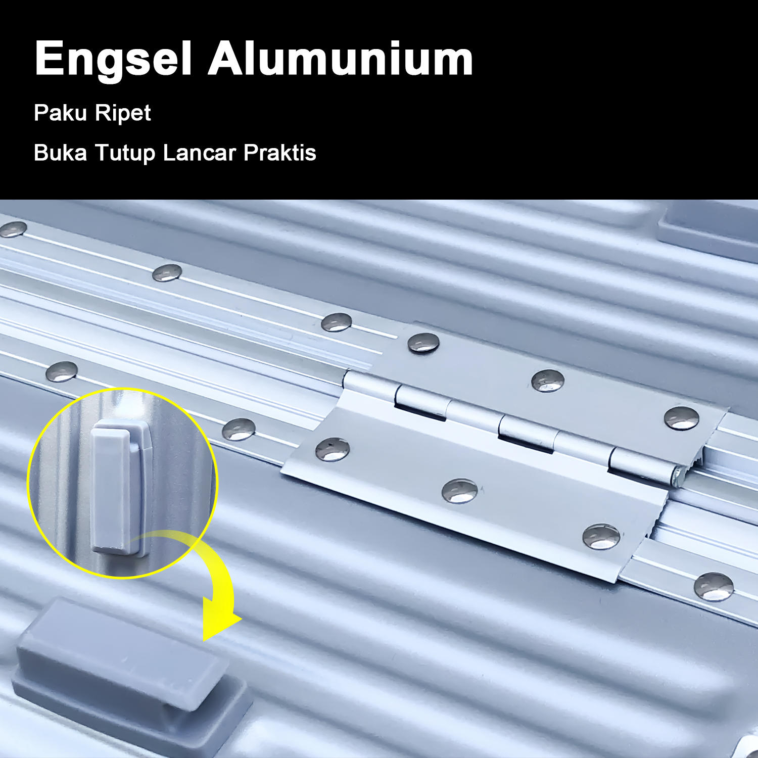 Jual Orynne Koper 26 inch anti pecah tahan banting roda 4 polo Koper ...