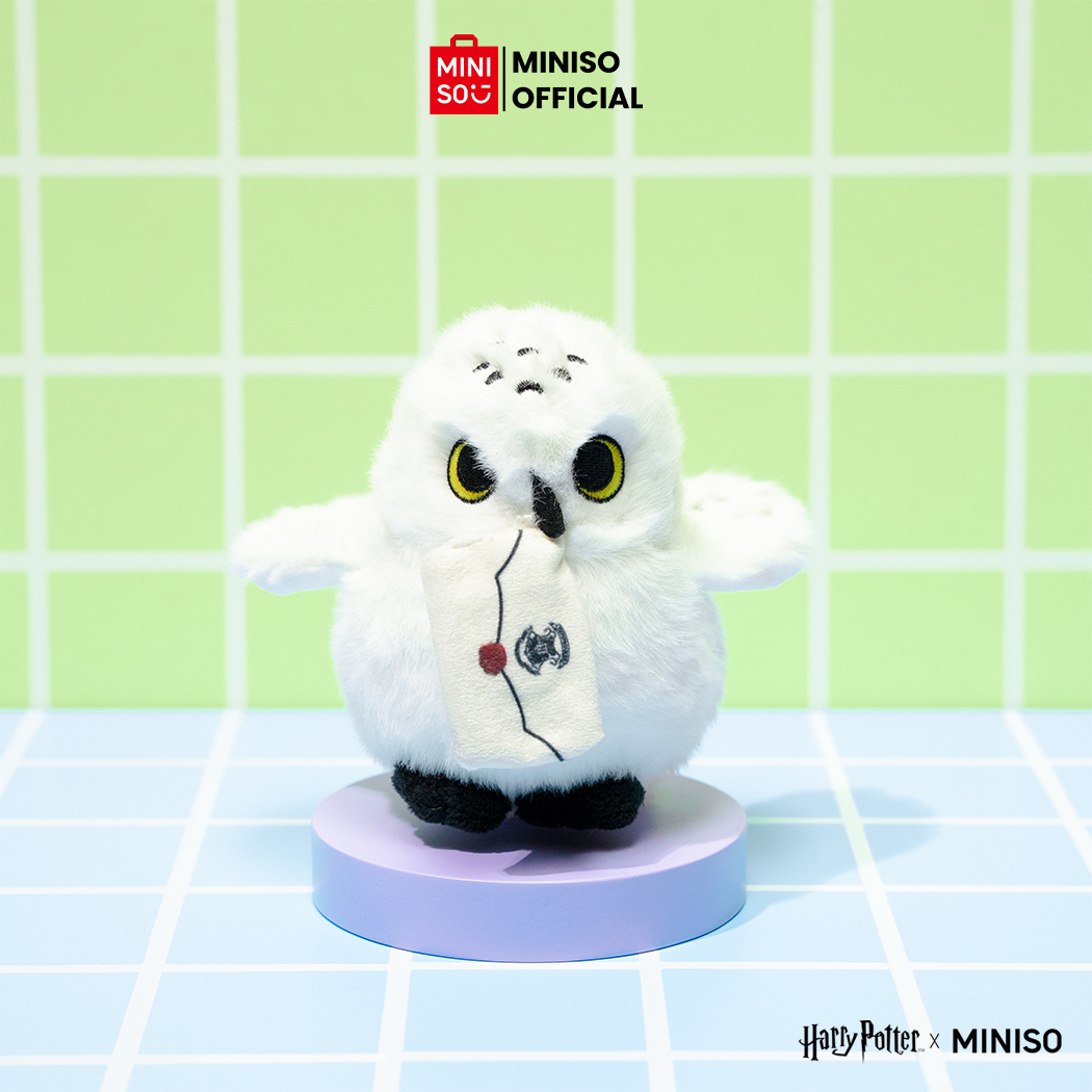 Jual MINISO x Harry Potter Boneka mewah Hedwig Owl Boneka Mewah 5 inci ...