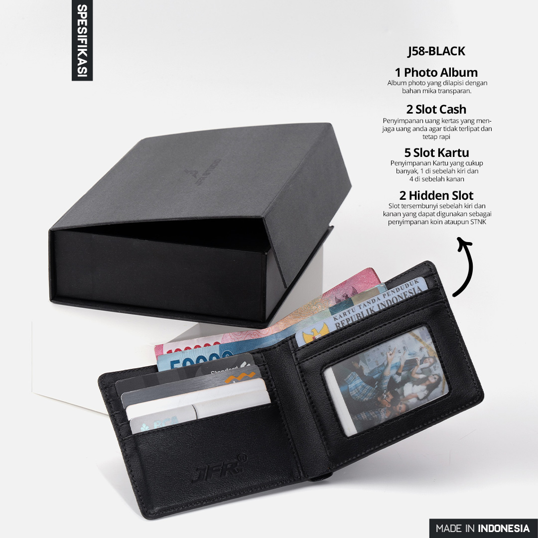 Jual JFR BUNDLING-16 [Dompet Pria J58 + Gift Box] | Shopee Indonesia