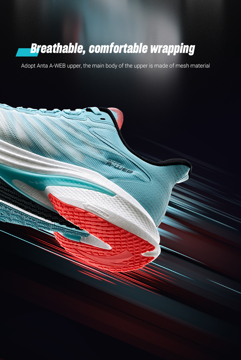 Jual ANTA Mach 4 Sepatu Lari Pria Sepatu Running Pria Sepatu ...