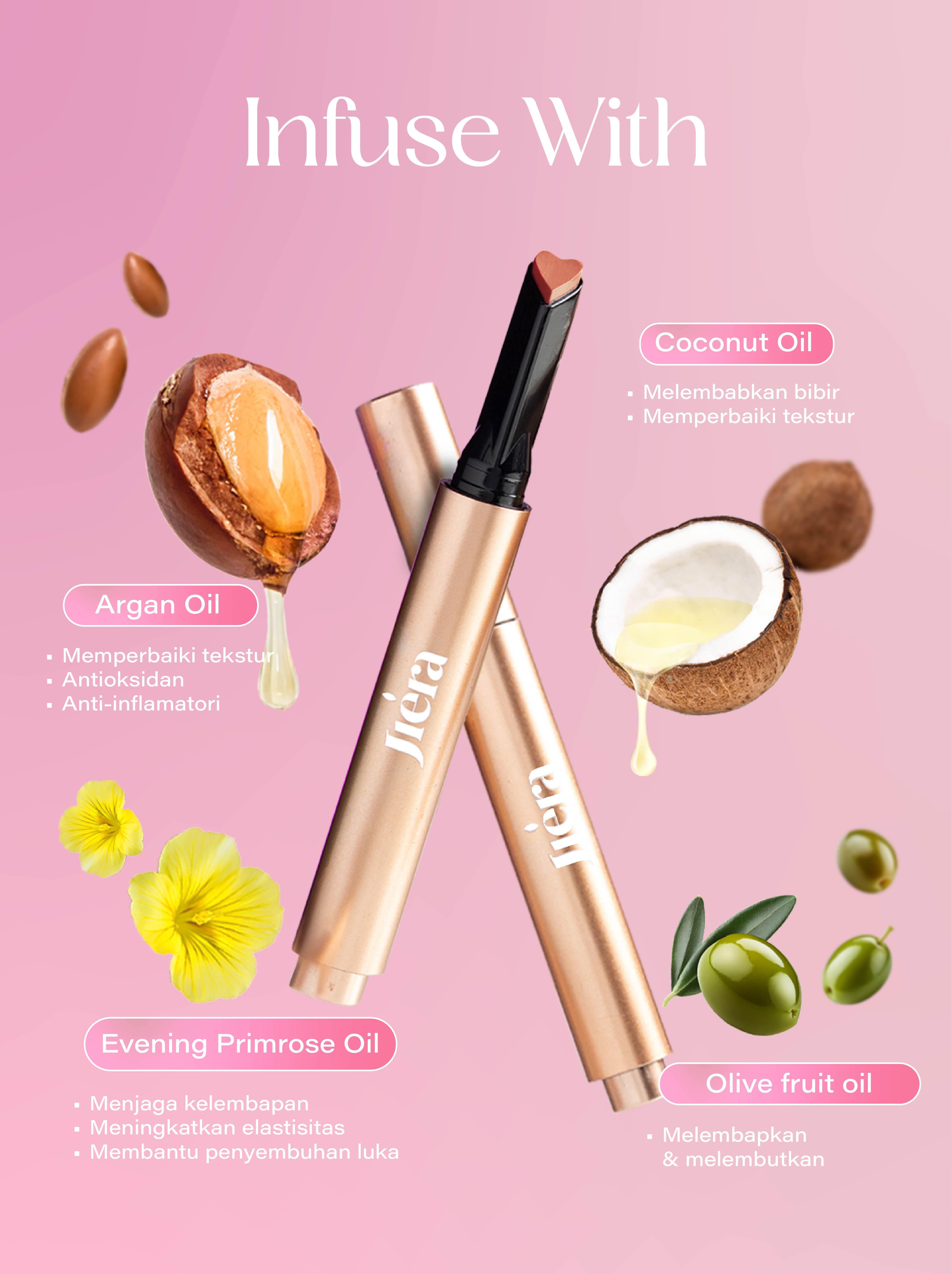 Jual JIERA Melting Click Balm - Melts My Heart Tinted Lip Balm with ...