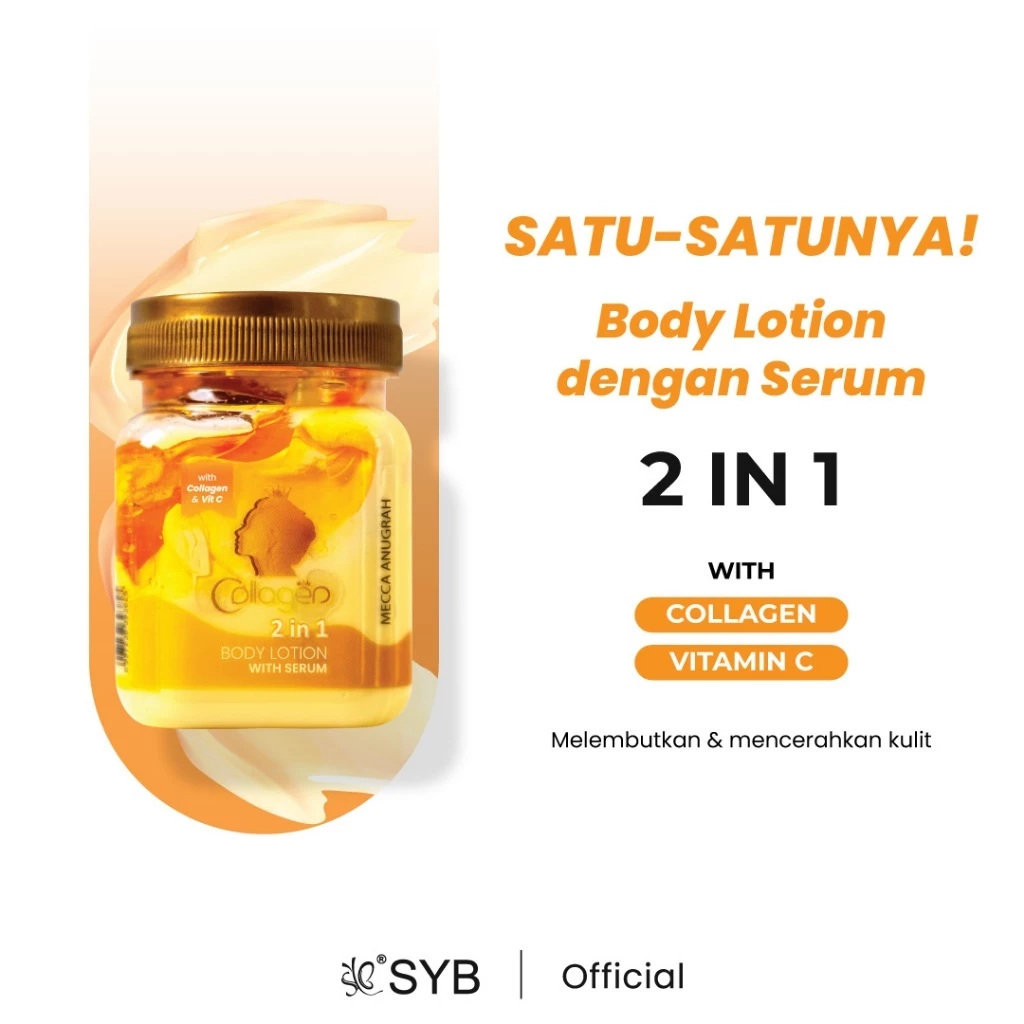 Jual SYB MECCA ANUGRAH COLLAGEN BODY LOTION (BITCOL) ORIGINAL 100% BPOM | Shopee Indonesia