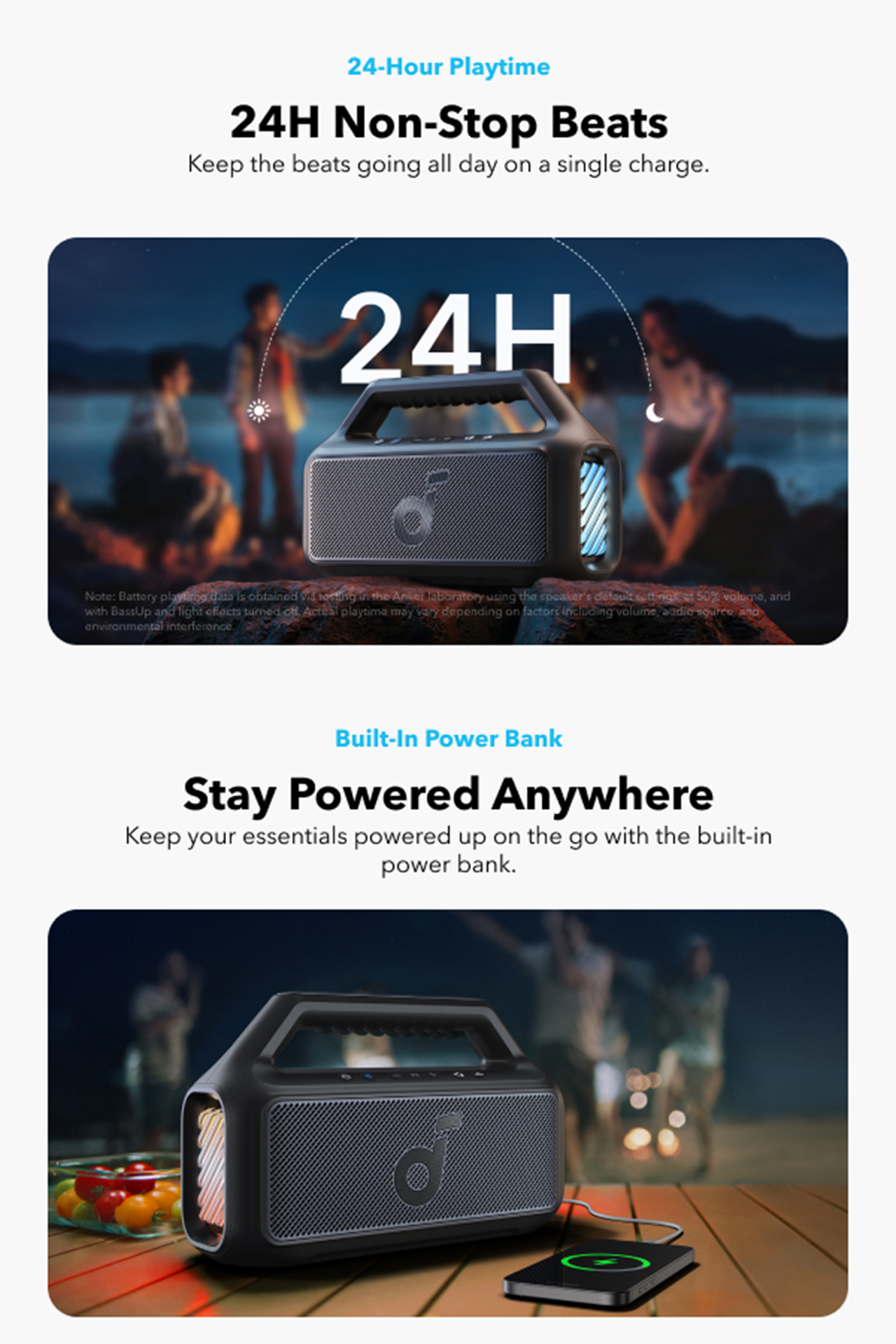 Jual Soundcore by Anker Boom 2 Outdoor Speaker, 80W, Subwoofer, BassUp ...