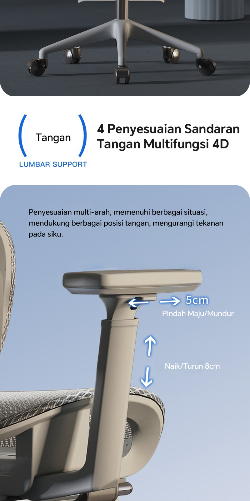 Jual Xpanse LS918 Kursi Ergonomis/Kursi Gaming/Kursi Kantor/Kursi Belajar Kerja [Uji Coba Gratis ...