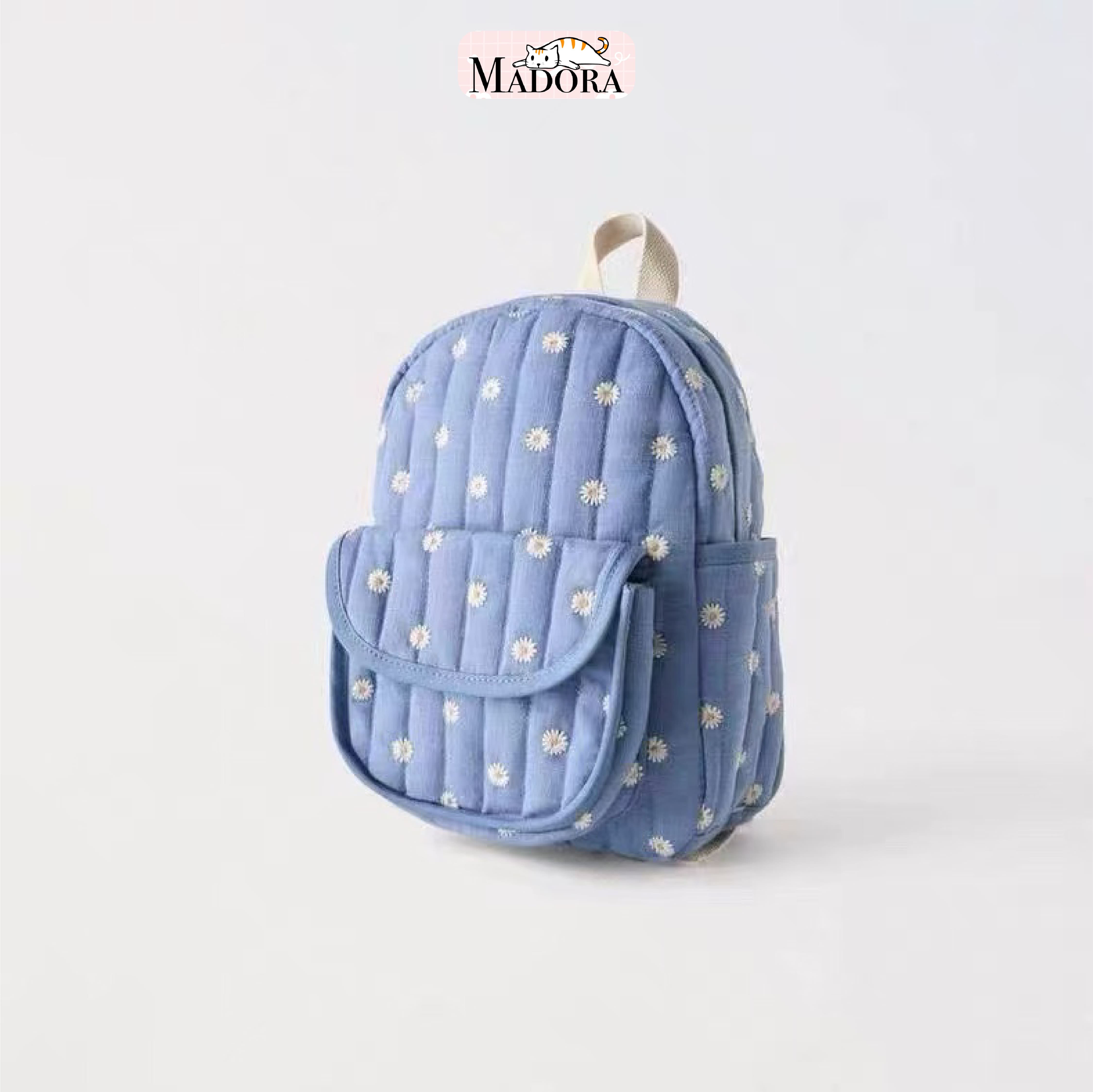 Jual Madora Tas Ransel Mini Anak PAUD TK SD Perempuan Motif Bunga ...