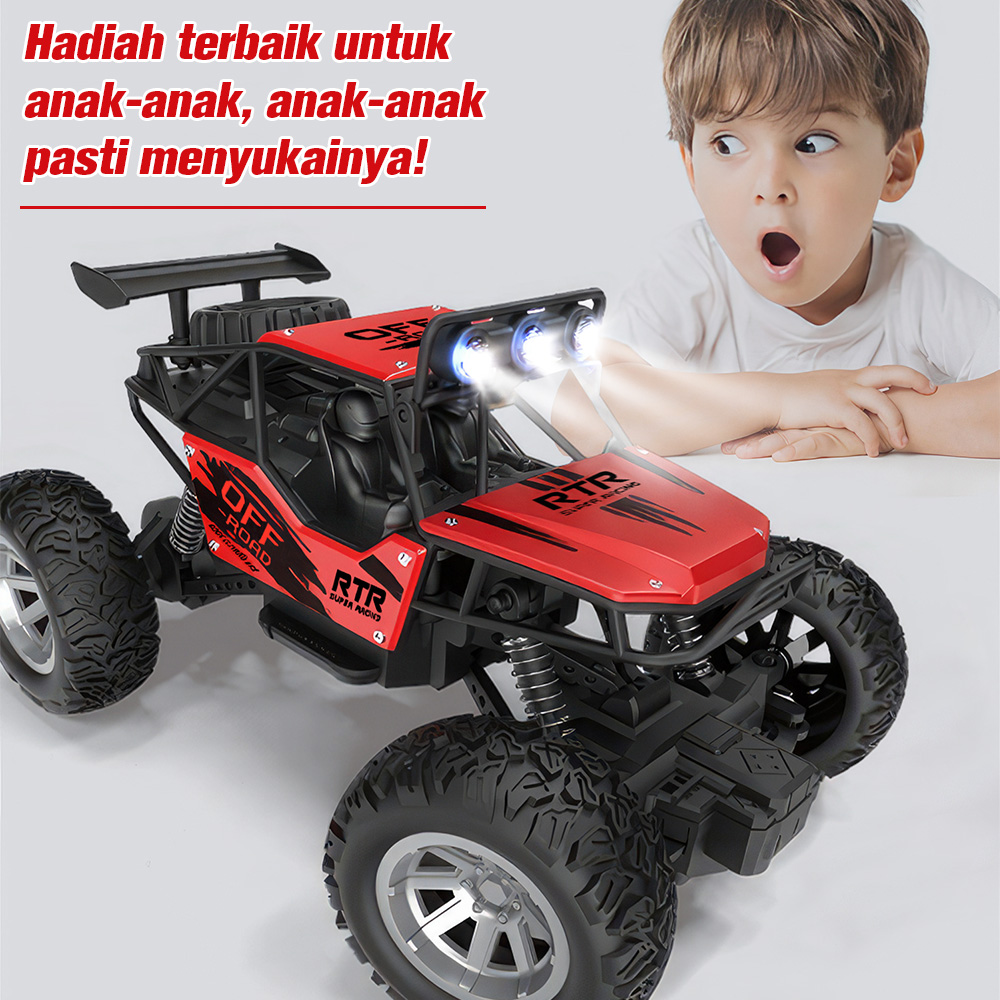 Jual Tatajoy Mainan Mobil Remote Control Offroad Alloy Climbing Car RC Rock Crawler Powerful RC ...