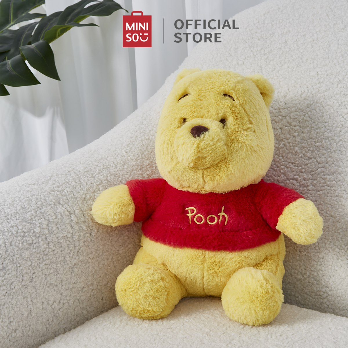 Jual MINISO x Disney Winnie the Pooh Boneka Mewah Boneka Beruang Lucu ...