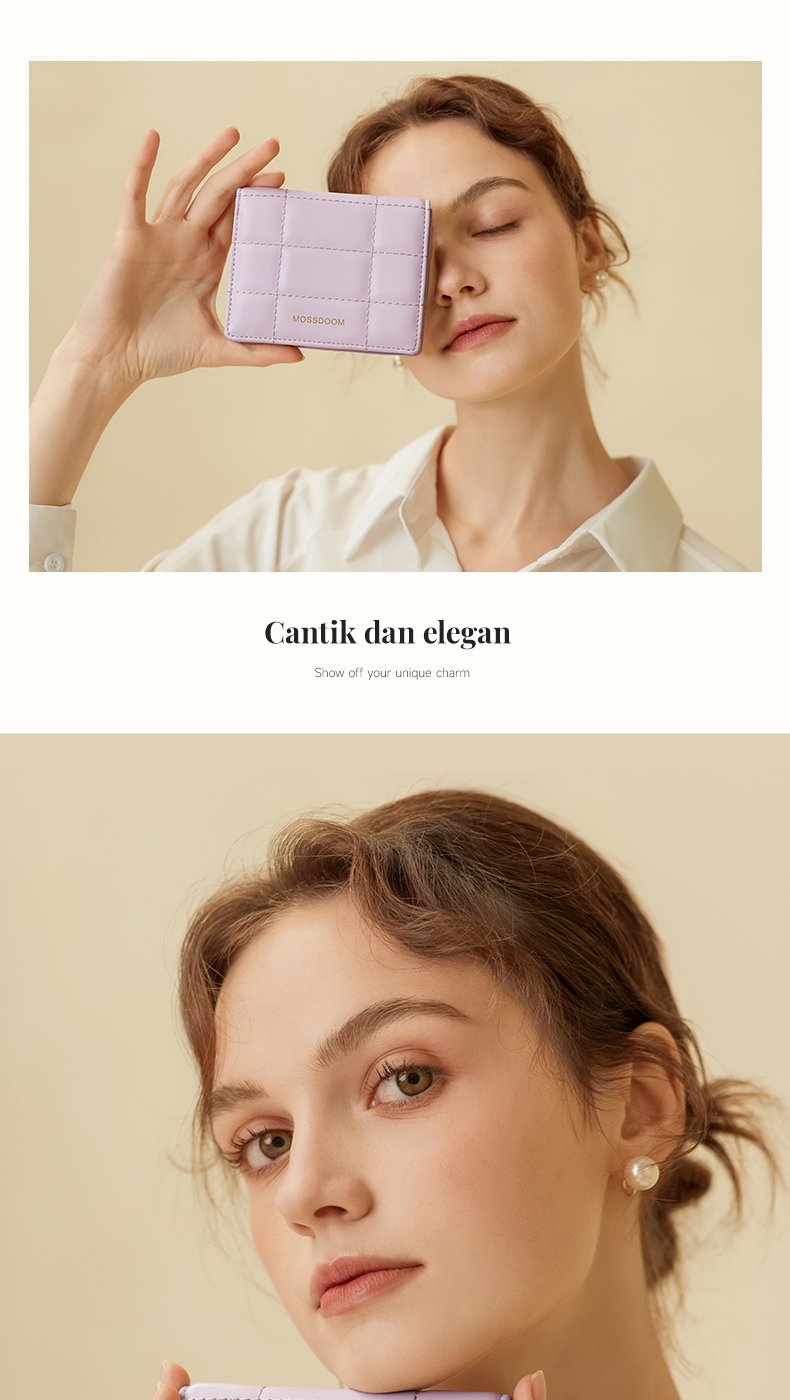 Jual MOSSDOOM Tas Wallet Jeannette Wallet Tas Selempang Rantai Panjang ...