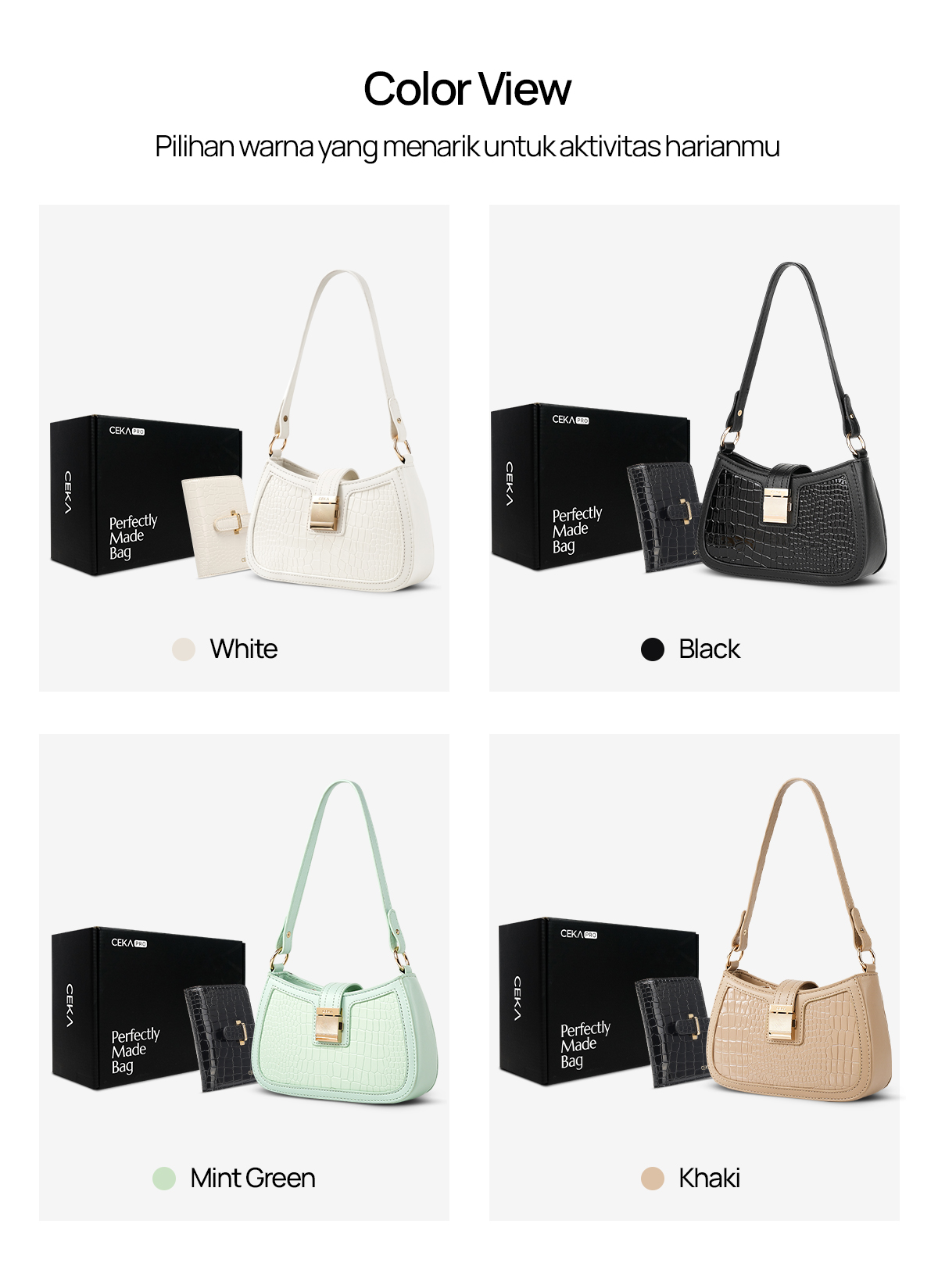 Jual [FREE BOX] CEKA PRO Tas Wanita Tas Selempang Wanita Slingbag ...