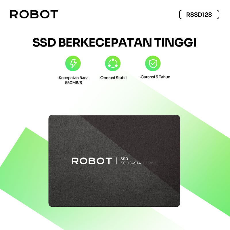 Jual SSD External ROBOT RSSD128 Kapasitas 128GB/256GB/512GB Super Fast ...