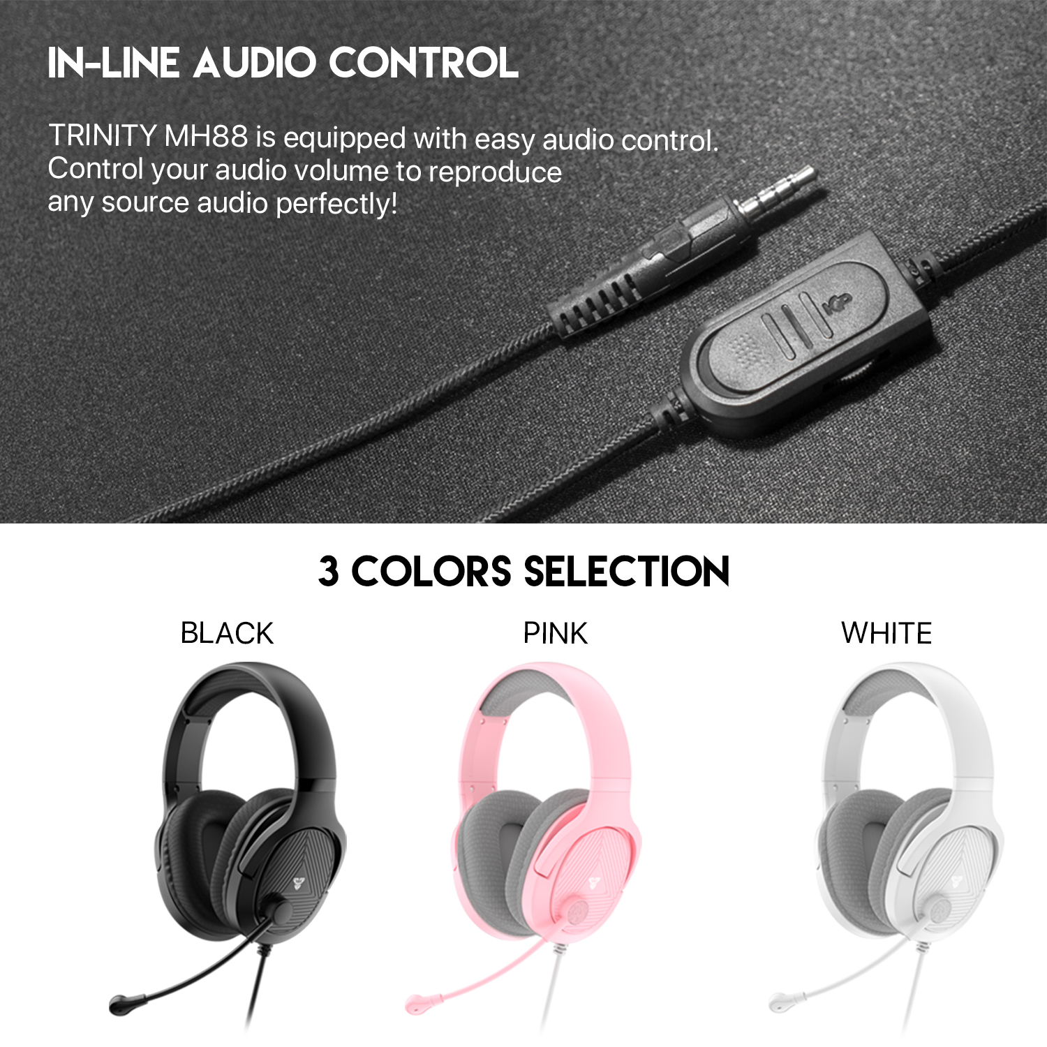 Jual Fantech TRINITY MH88 Headset Gaming PC Kabel Terlaris Super Bass ...