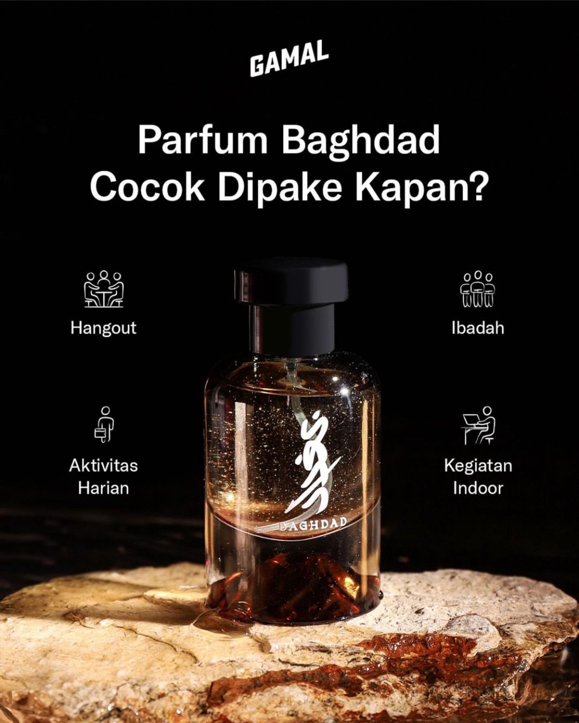 Jual GAMAL | Parfum Baghdad by Represcent | Extrait de Parfum | Shopee ...