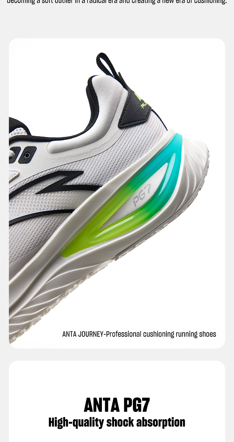 Jual ANTA PG 7 JOURNEY Sepatu Lari Pria Sepatu Sneakers Pria Sepatu Olahraga Running Shoes ...