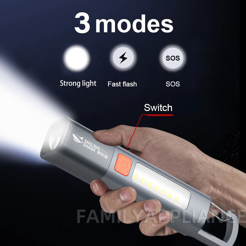 Jual GLEAMARC Senter LED Super Terang/Super Terang 10000 Lumens Lampu ...