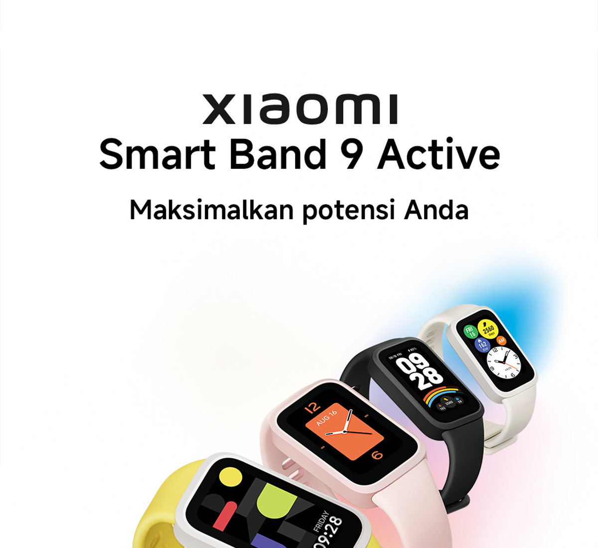 Jual Xiaomi Smart Band 9 Active | Refresh rate 60 Hz | Tahan Air Hingga ...