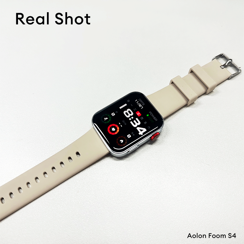 Jual Aolon Foom S4 Smartwatch Original Stainless Steel | Running Pace ...