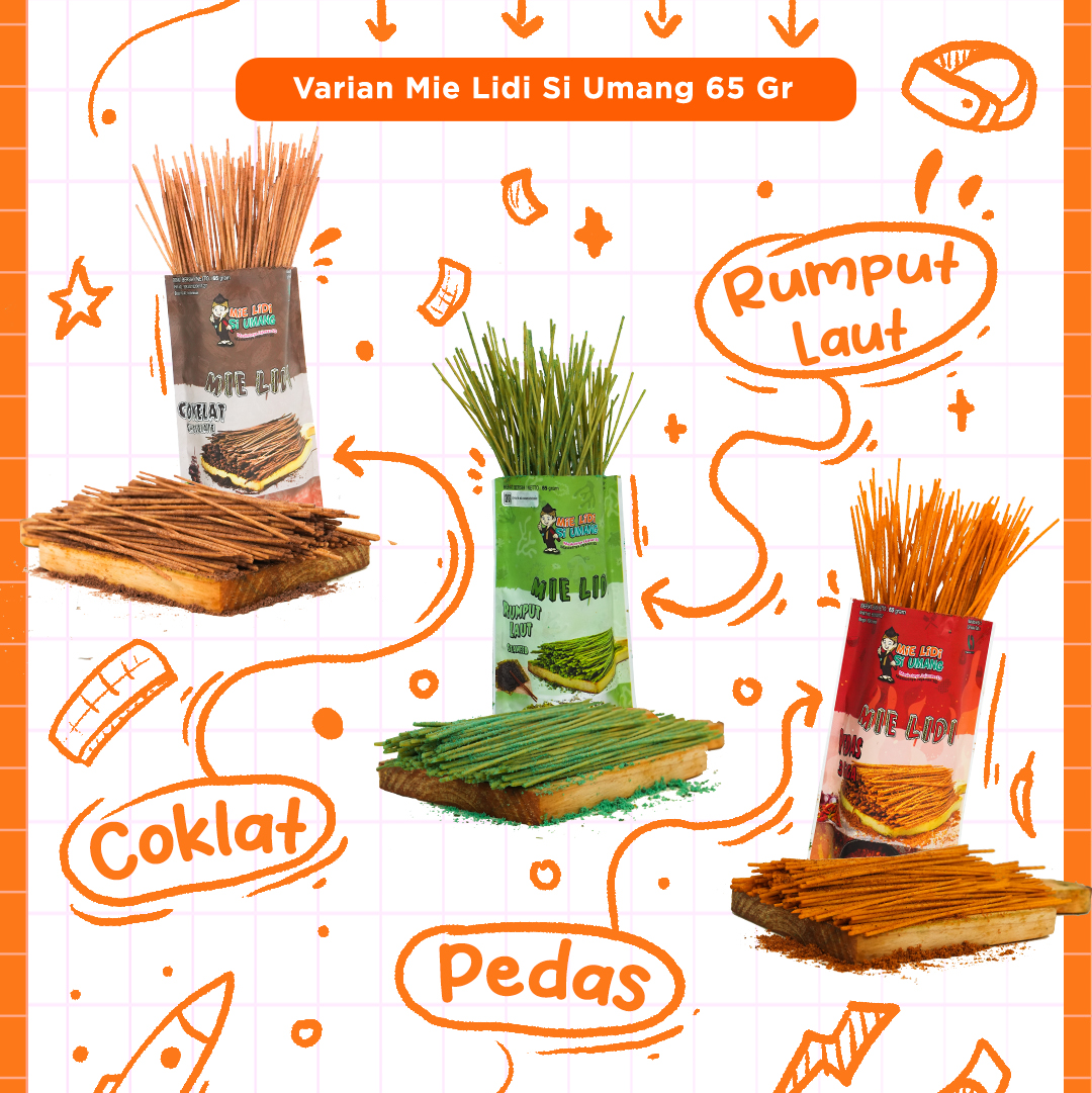 Jual Si Umang Cemilan Mie Lidi 65g | Shopee Indonesia