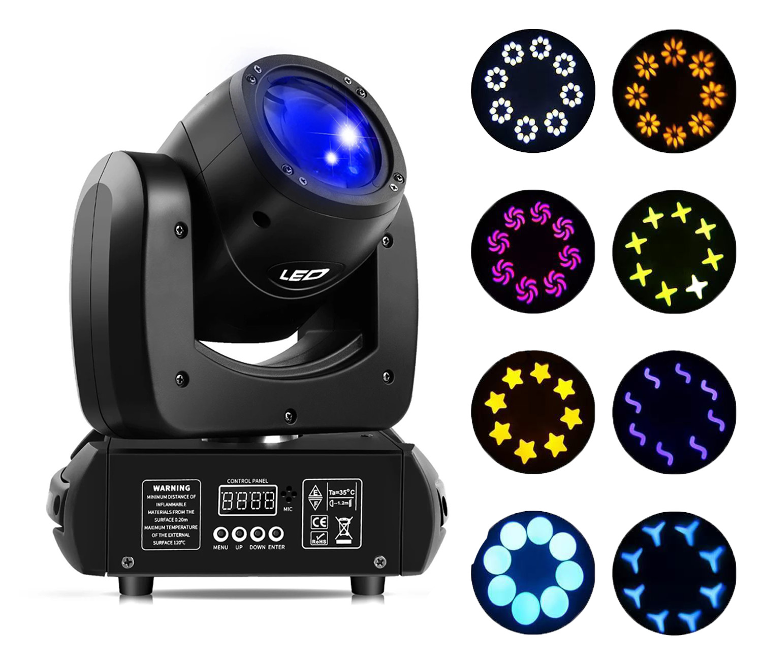 Jual Kaiy/beam mini/Lampu Sorot Panggung Light 100w Moving Head Beam ...