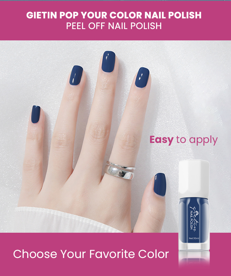 Jual Gietin Pop Your Color Nail Polish Peel Off Kutek Cat Kuku Bisa ...