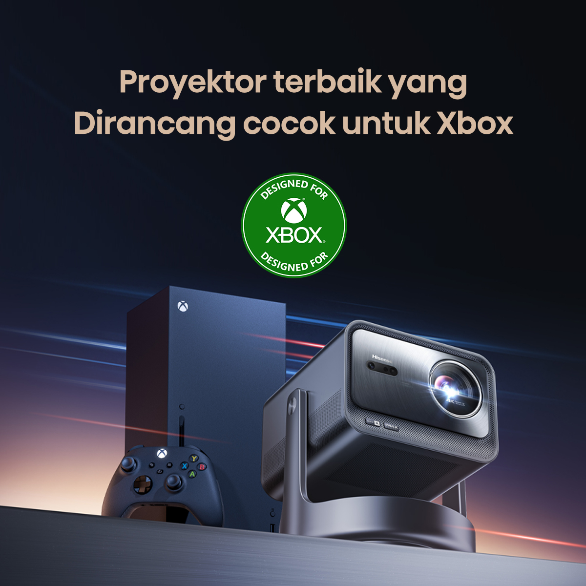 Jual Hisense TV C2-ULTRA Trichromal Proyektor Max 300 inch IMAX ...