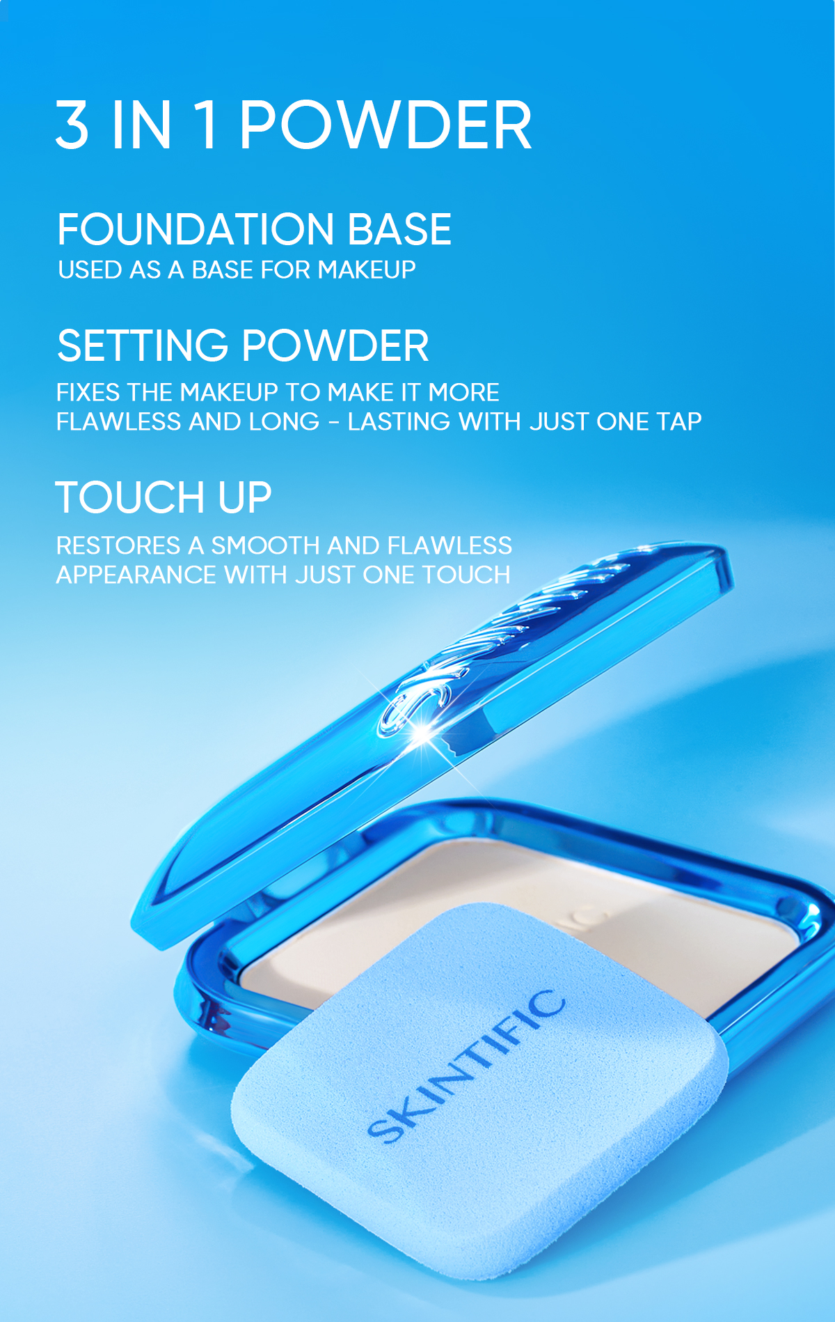 Jual SKINTIFIC - Ultra Cover Powder Foundation 9g | Two Way Cake ...