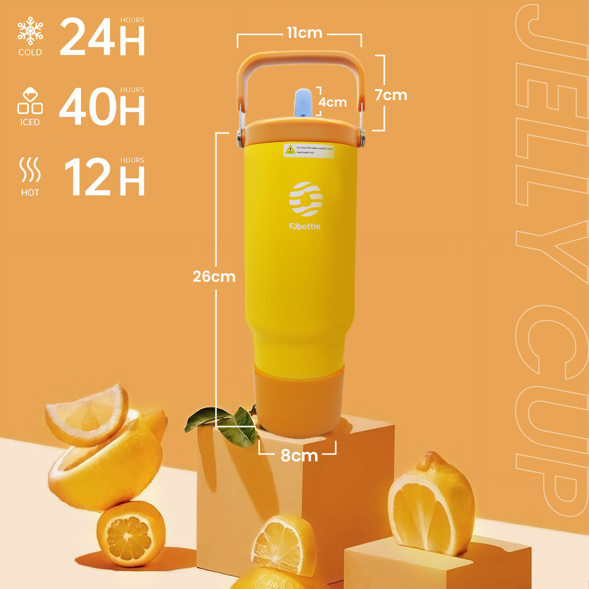 Jual FJBottle - SR2065 Botol Minum Tumbler Maxi Jelly Cup 1200ML Dengan ...