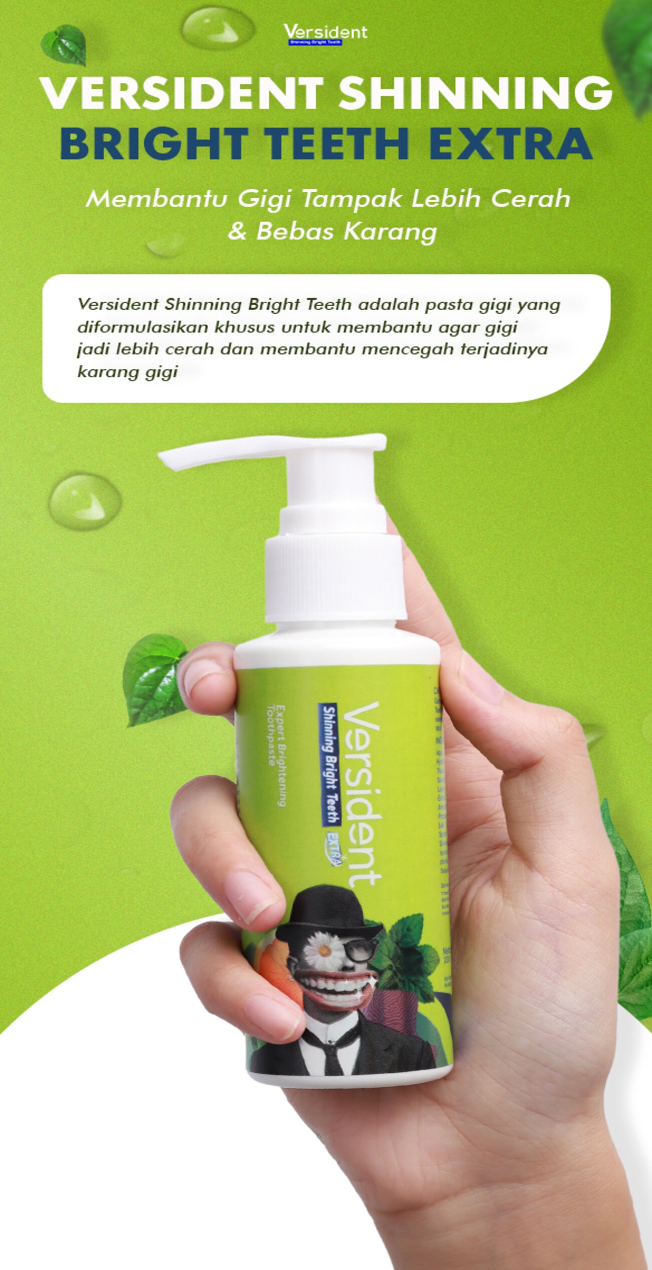 Jual [PROMO LIVE] Versident Shinning Bright Teeth Original - Pemutih ...