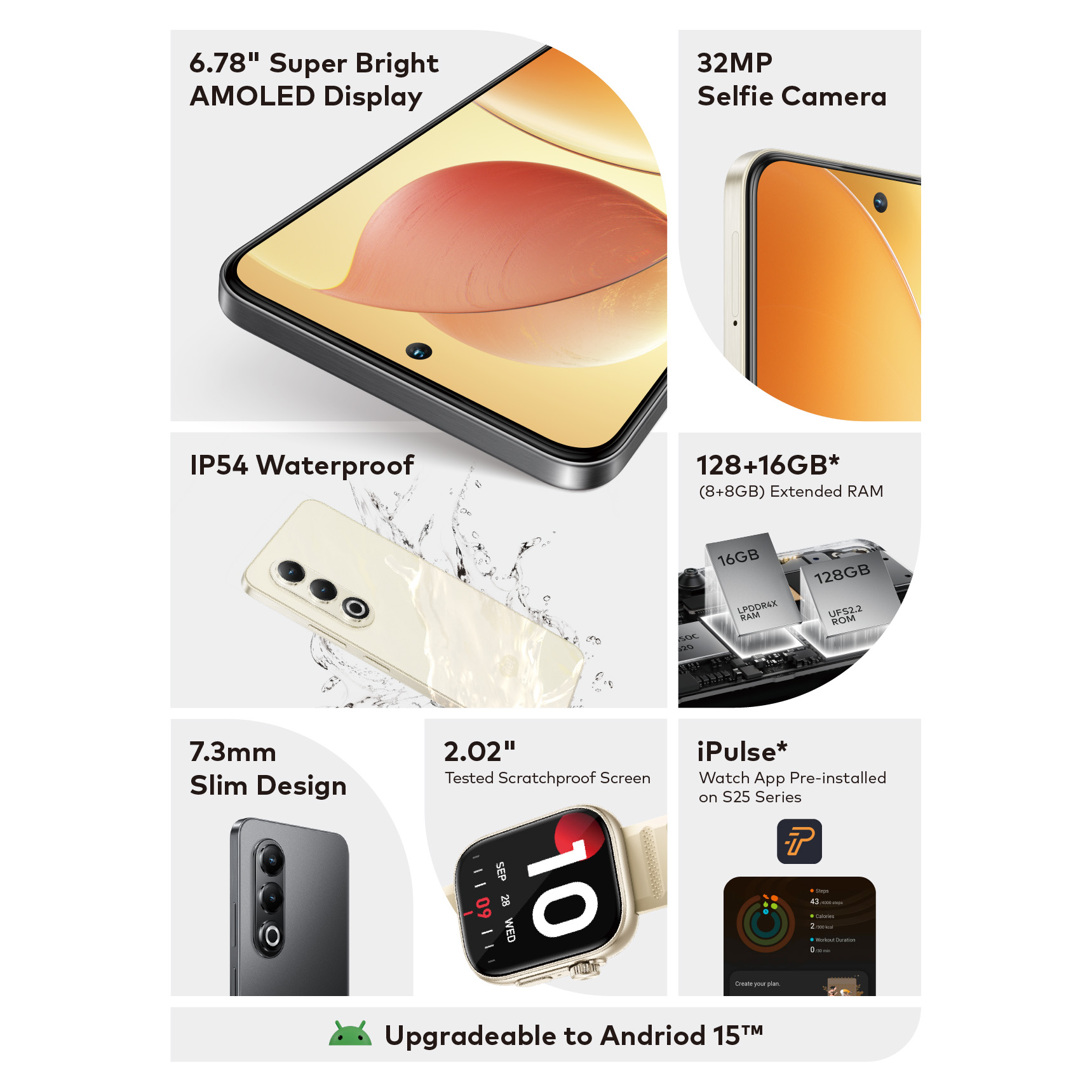 Jual itel S25 RAM 8+8/128GB - 6.78"FHD Amoled 120hz - Super Bright ...