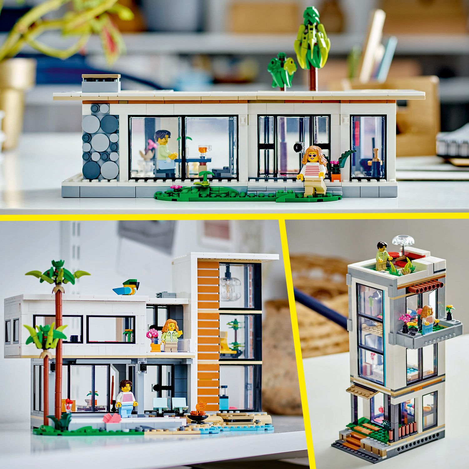 Jual LEGO Creator 31153 Modern House (939 Pieces), Building Block, Toys ...
