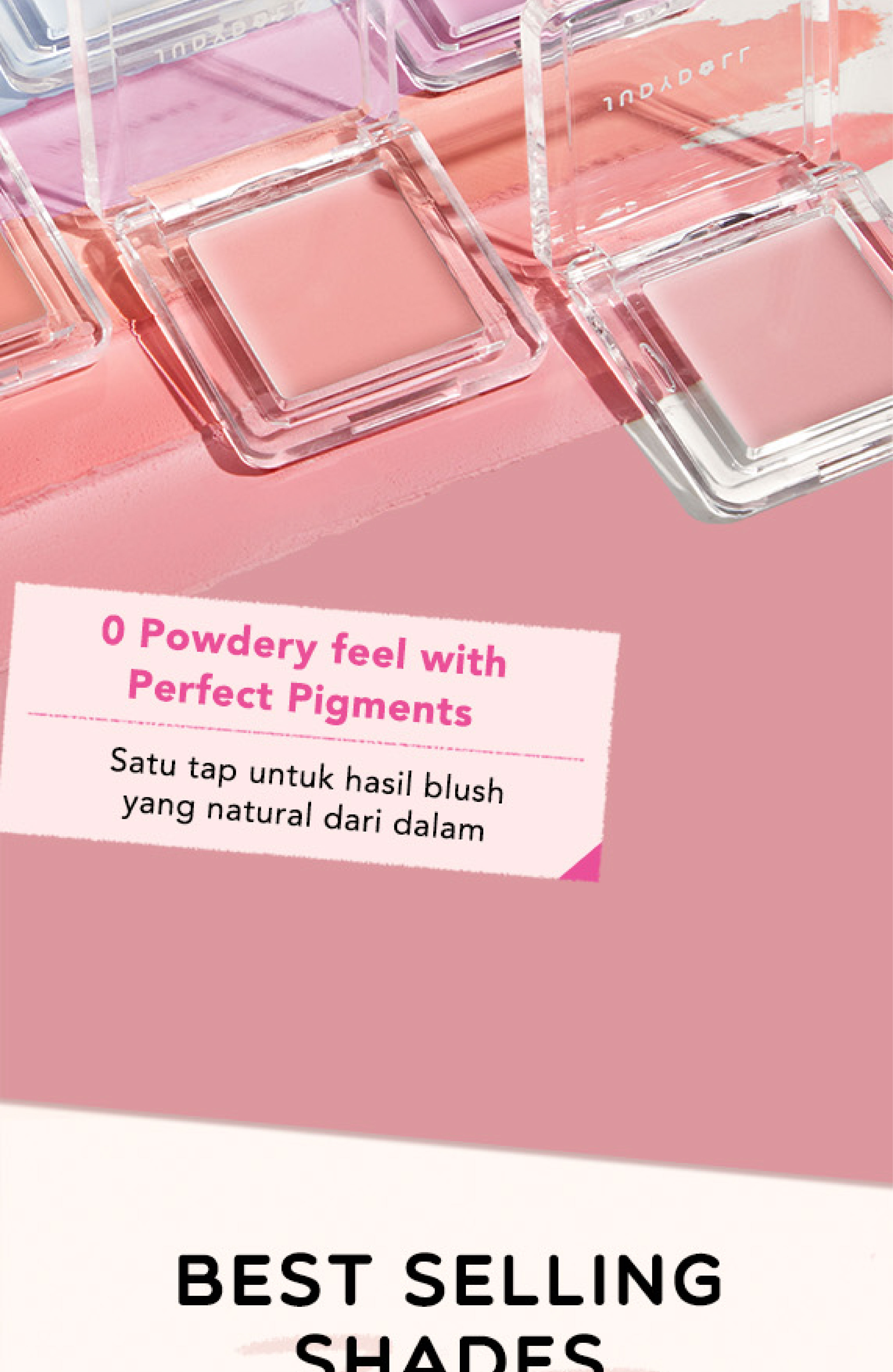 Jual (BEST SELLER) Judydoll Pretty Blush Powder - 2gr (Multifungsi Blush On Dengan Blendable ...