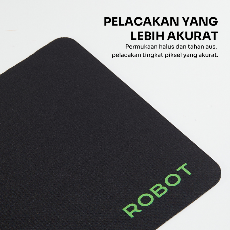 Jual ROBOT Mousepad Anti Slip RP05 Size S M L XL Gaming Polos Hitam Murah Rubber Original ...